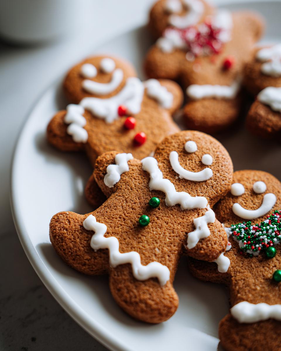 Amazing Soft & Chewy Gingerbread Men Cookies Recipe